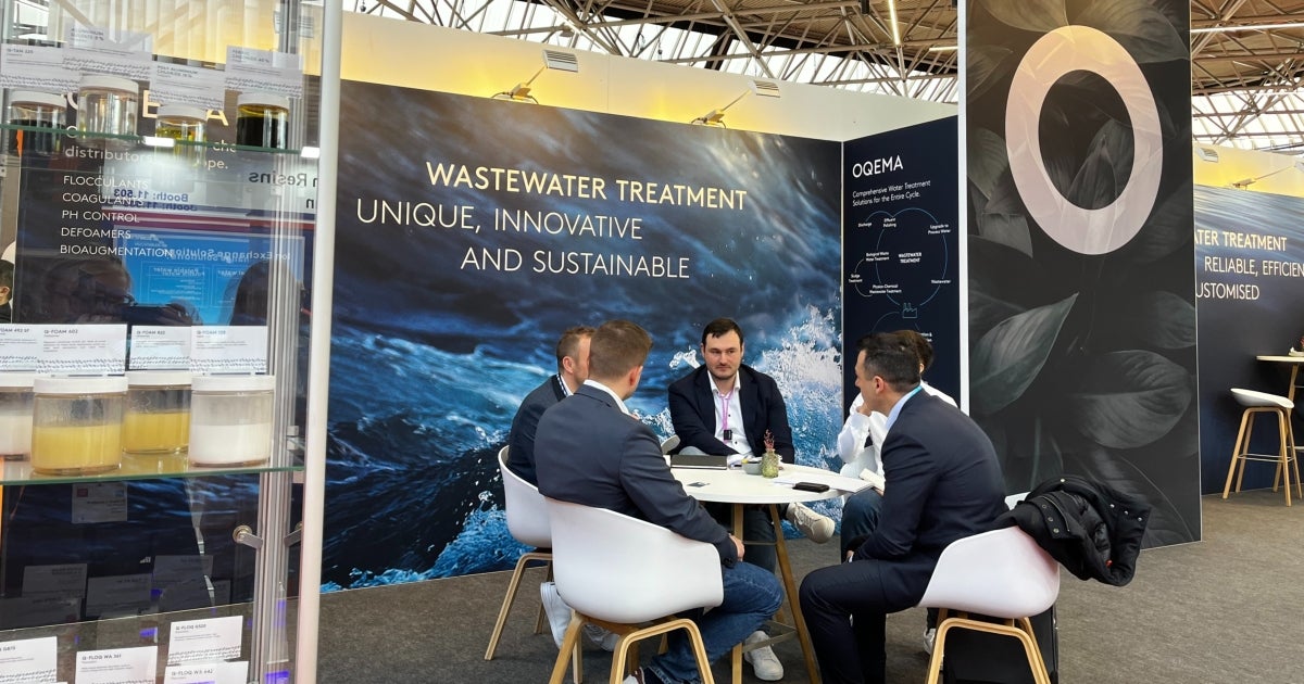 OQEMA makes a splash at Aquatech 2025 - OQEMA
